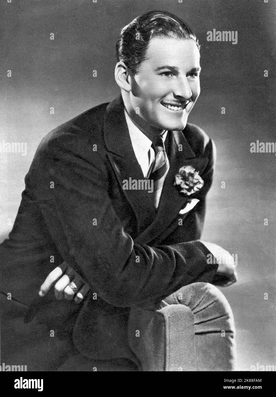 Errol Flynn Actor 01 May 1943 **WARNING** This Photograph is for ...