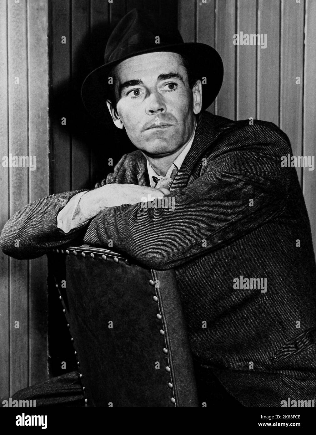 Henry Fonda Actor 01 May 1957 **WARNING** This Photograph is for ...