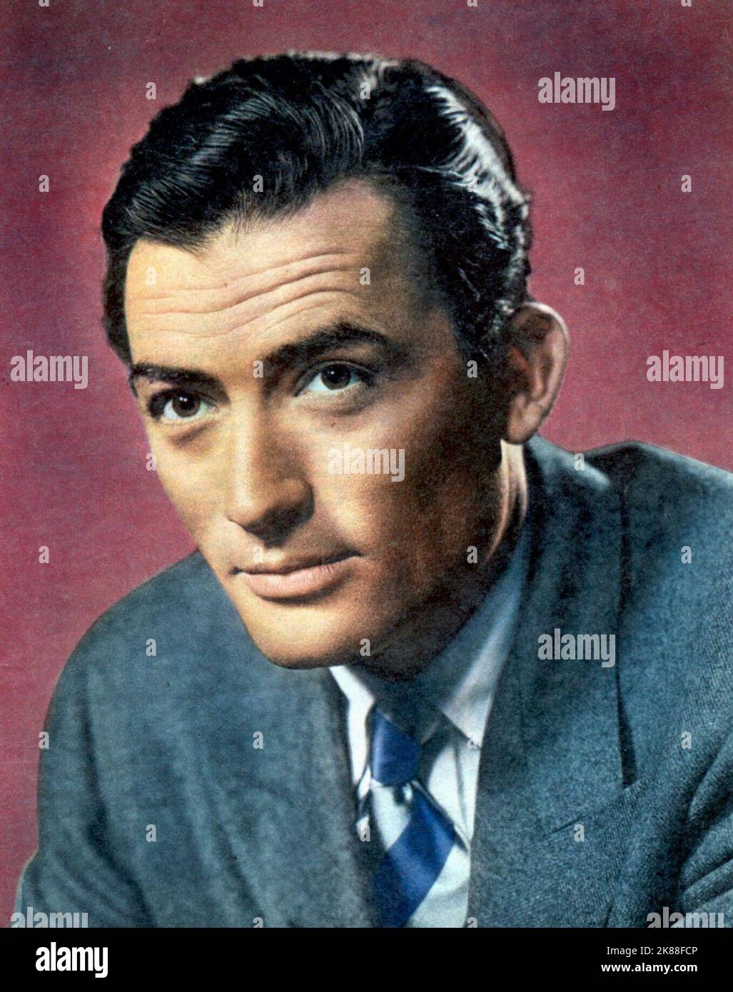 Gregory Peck Actor 01 May 1952 **WARNING** This Photograph is for editorial use only and is the ...