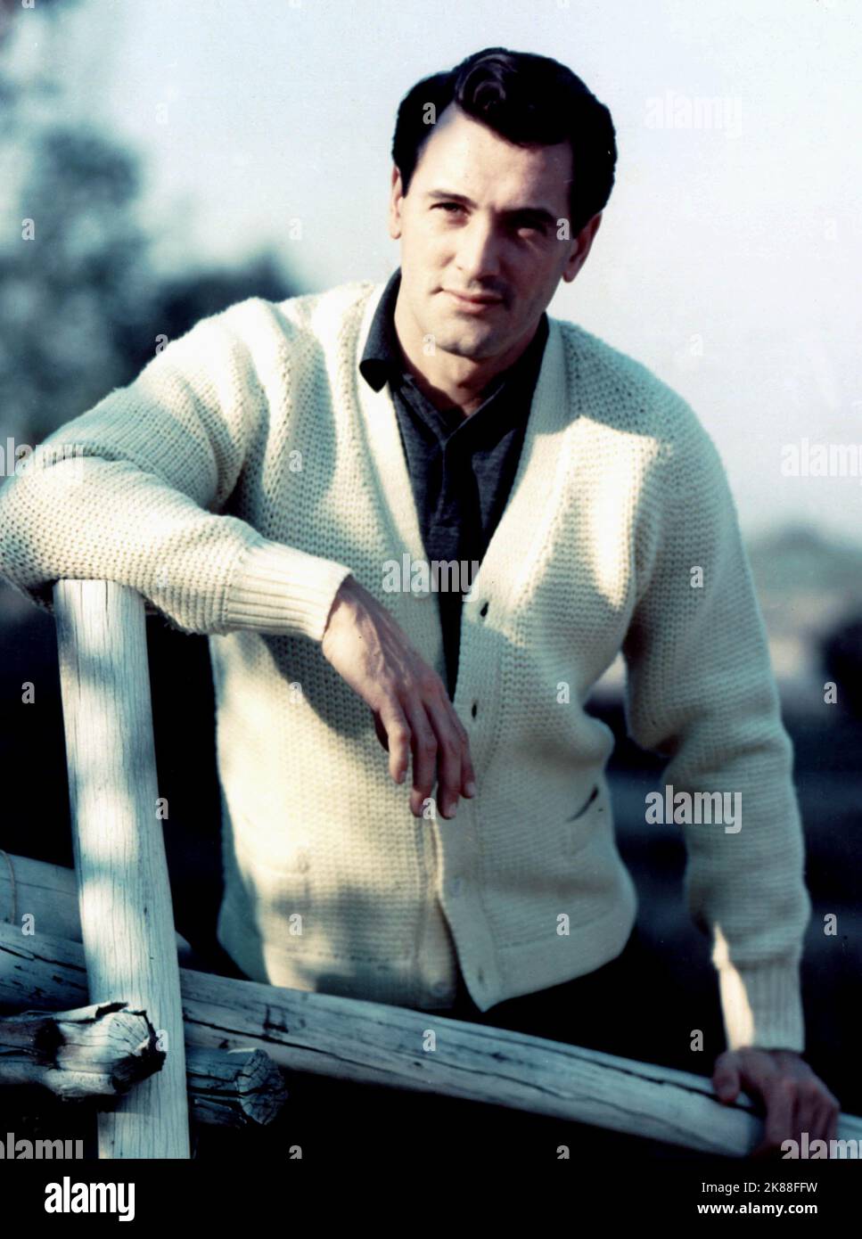 Rock Hudson Actor 01 May 1956 **WARNING** This Photograph is for ...