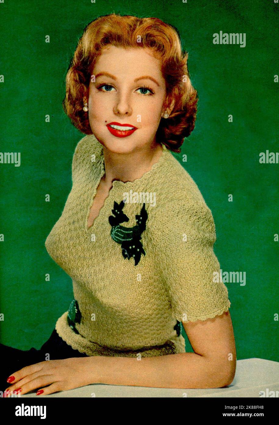 Arlene Dahl Actress 01 May 1950 **WARNING** This Photograph is for ...