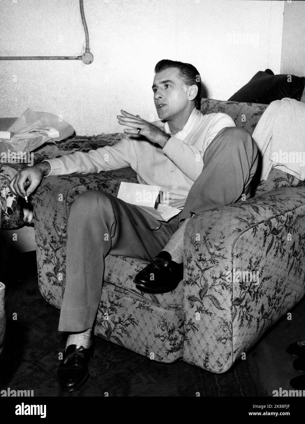 Stewart Granger Actor 01 May 1948 **WARNING** This Photograph is for ...