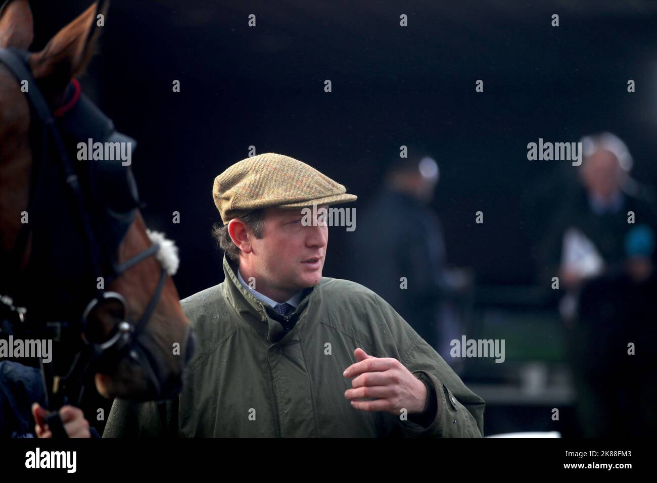 Trainer Ben Pauling at Cheltenham racecourse. Picture date: Friday ...