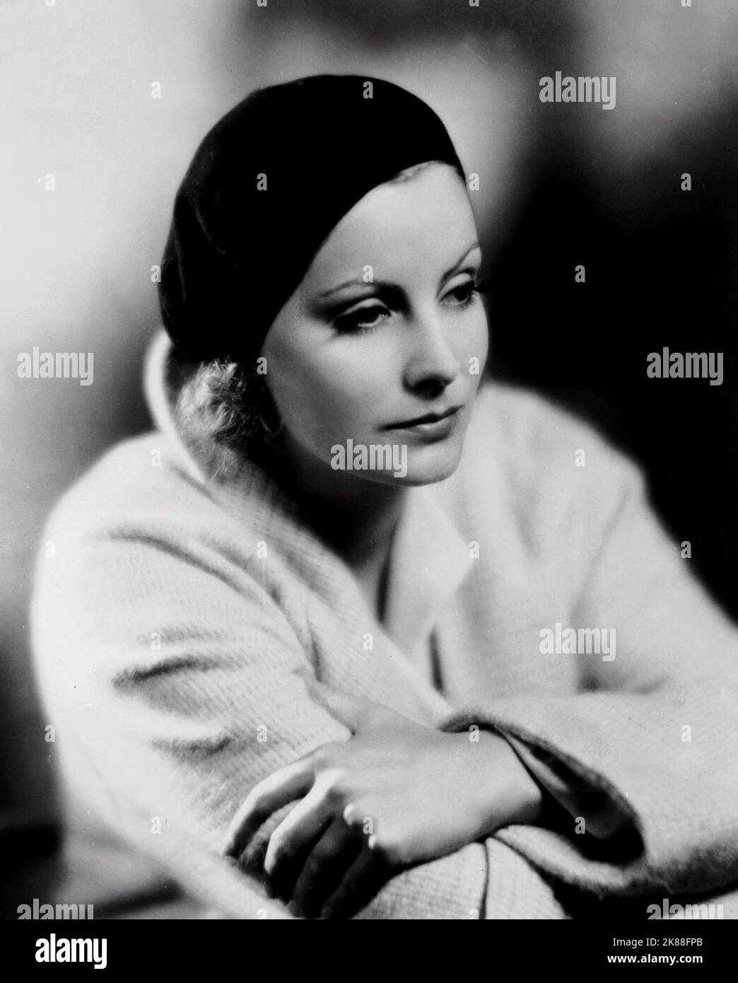 Greta Garbo Actress 01 May 1932 **WARNING** This Photograph is for ...
