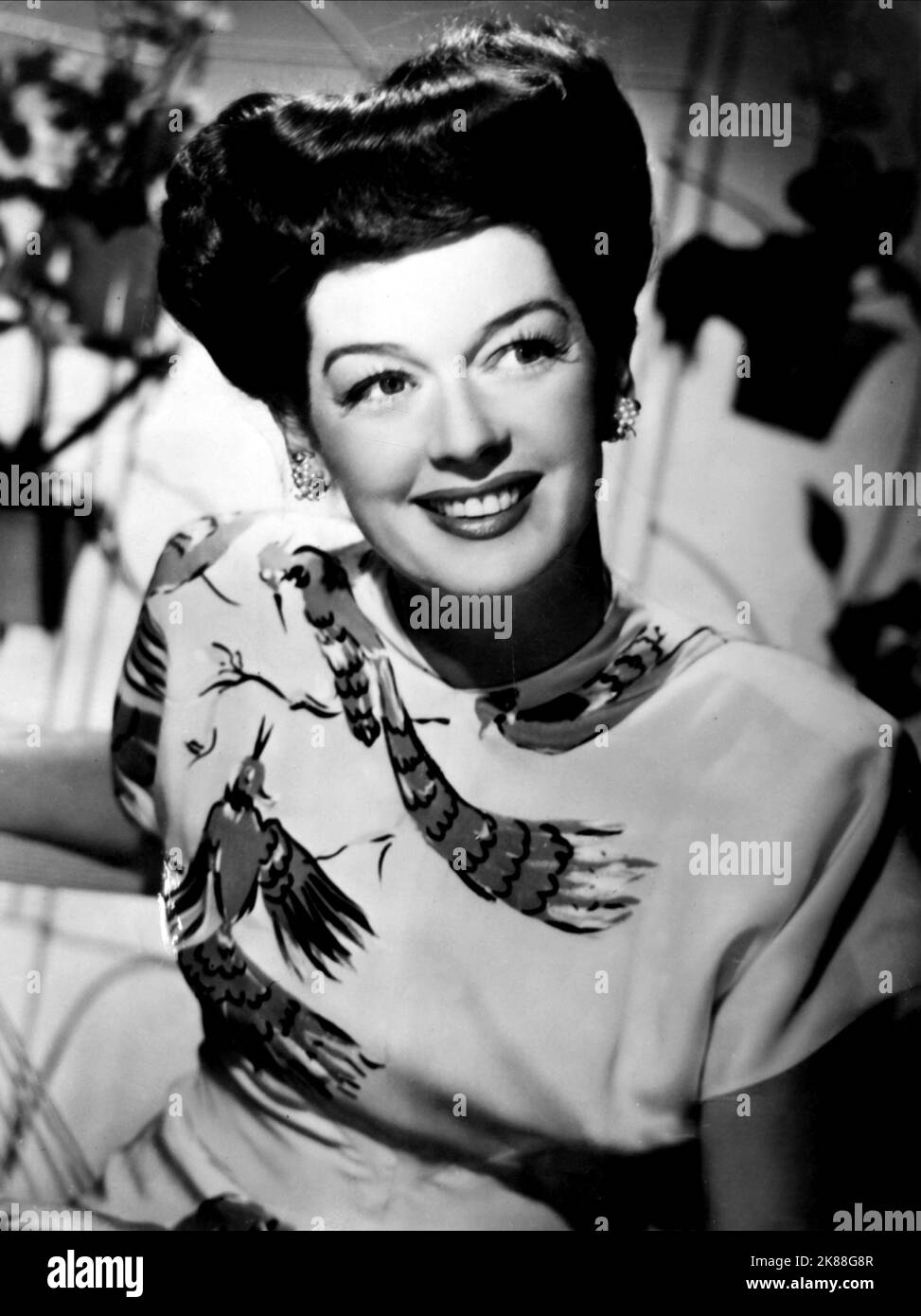 Rosalind Russell Actress 14 May 1945 **WARNING** This Photograph is for ...