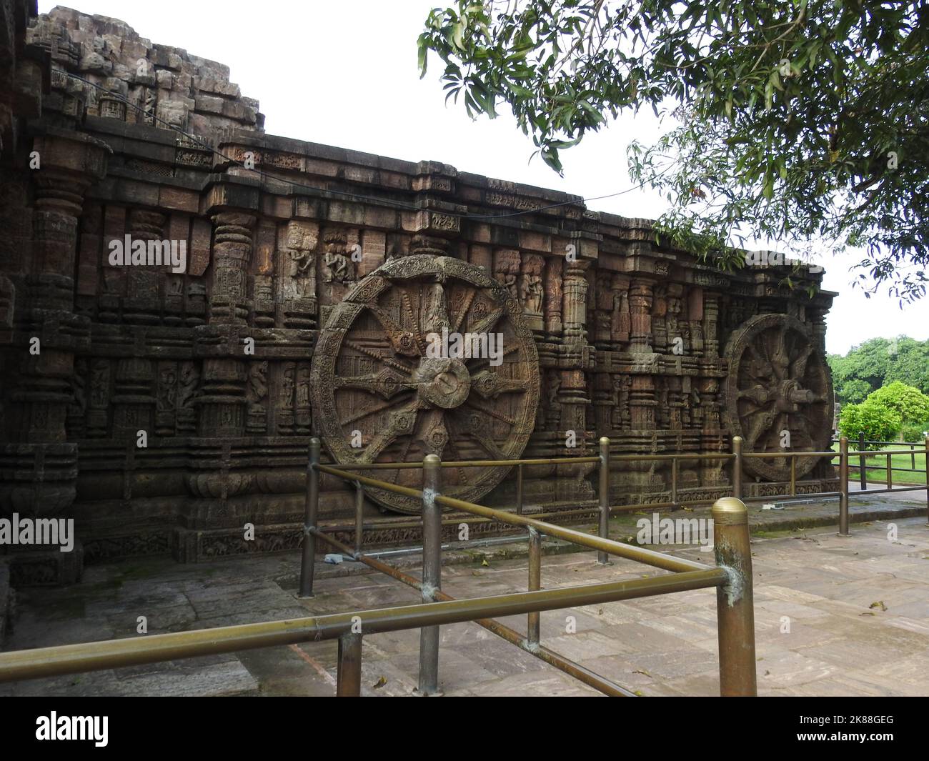 Konark, Orissa, India - August 20, 2022, Ancient temple of The Sun ...