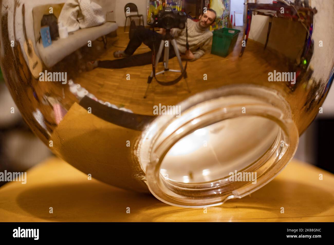 Items in room. Things on table. Housekeeping. Abandoned and unnecessary ...