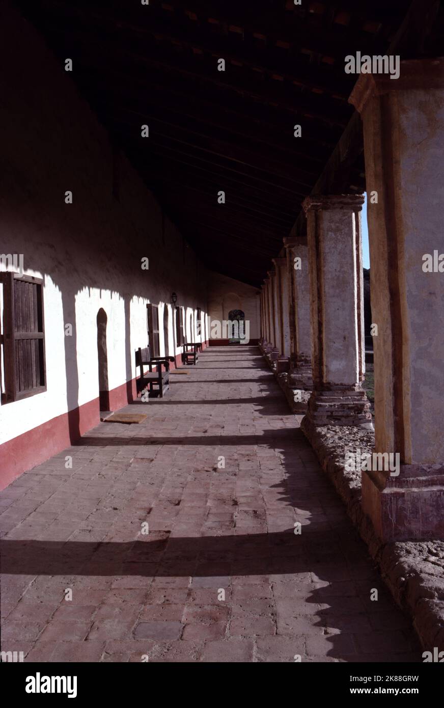 Lompoc, CA. U.S.A. 3/1992. Mission La Purísima Concepción. Founded 1787 ...
