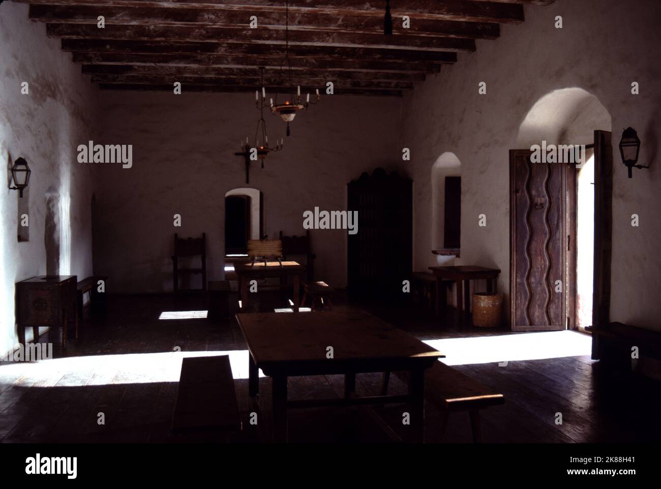 Lompoc, CA. U.S.A. 3/1992. Mission La Purísima Concepción. Founded 1787 ...