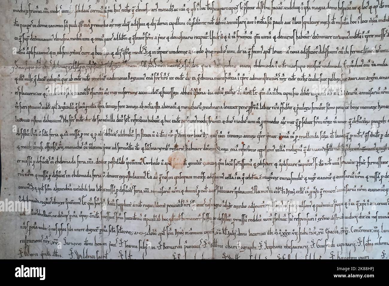 The collection of National Archives Museum collection in Paris Stock ...