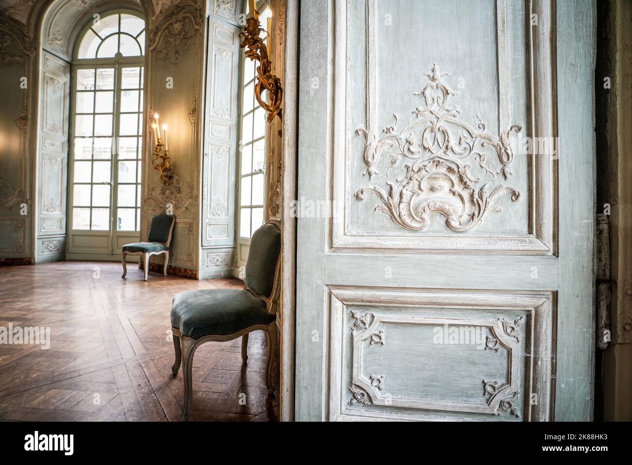 The interior of National Archives Museum in Paris Stock Photo - Alamy