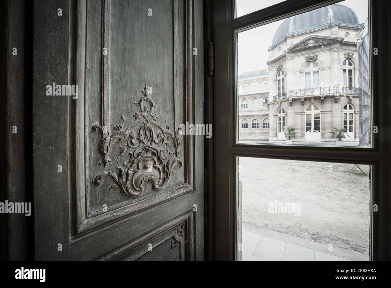 The interior of National Archives Museum in Paris Stock Photo - Alamy