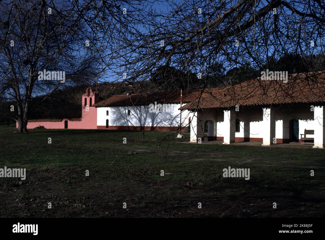 Lompoc, CA. U.S.A. 3/1992. Mission La Purísima Concepción. Founded 1787 ...