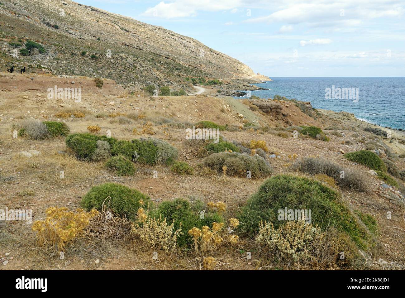 Gramvousa Peninsula, Chersonesos Gramvousas, Crete, Greece, Europe ...