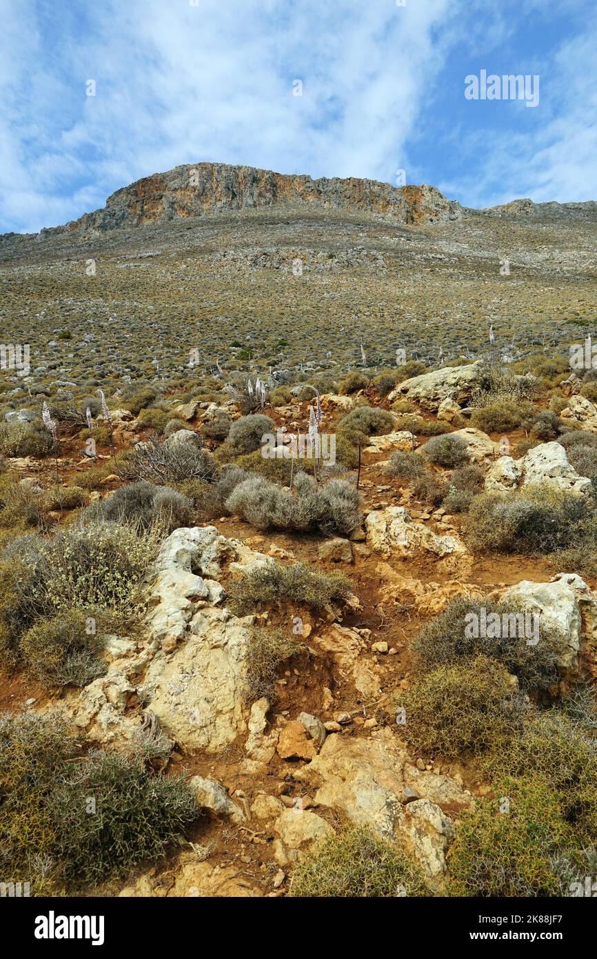 Gramvousa Peninsula, Chersonesos Gramvousas, Crete, Greece, Europe ...