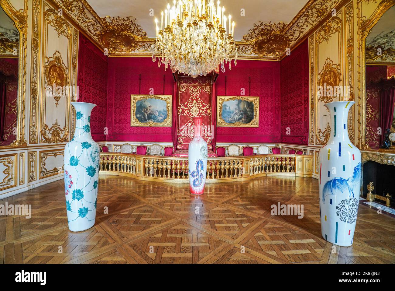 The interior of National Archives Museum in Paris Stock Photo - Alamy