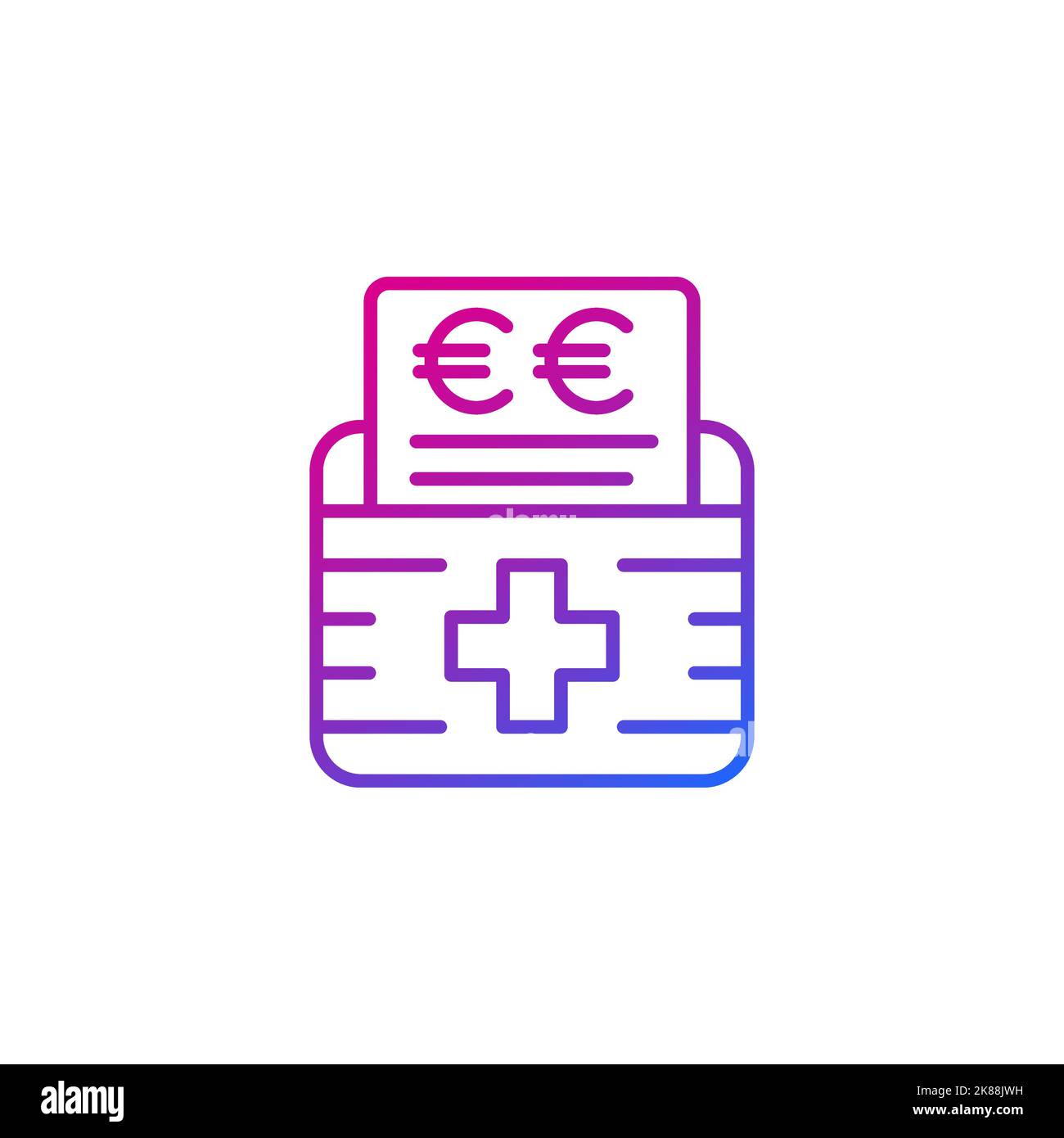 Medical fee Stock Vector Images - Alamy