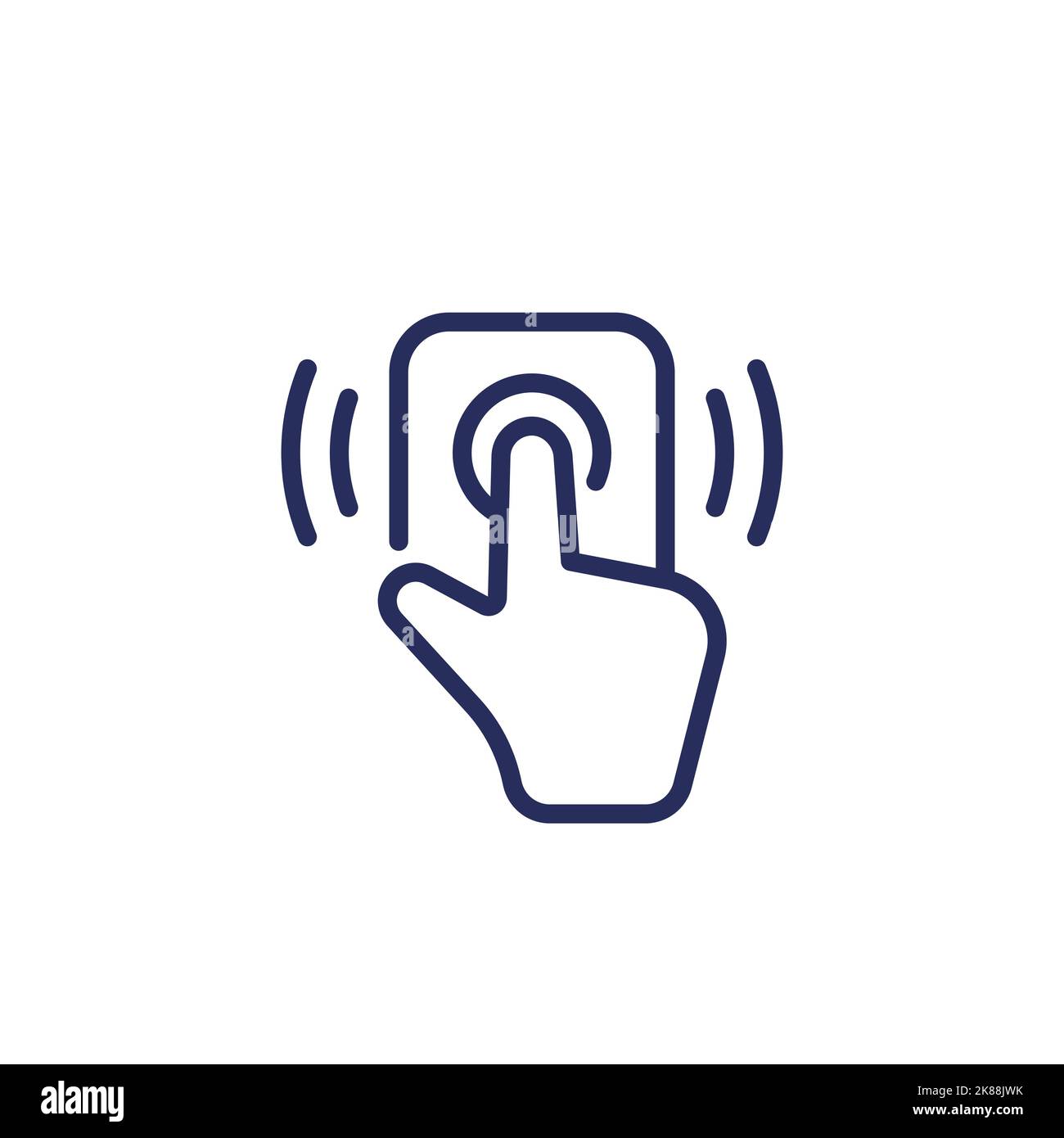 Smart ring bell Stock Vector Images - Alamy