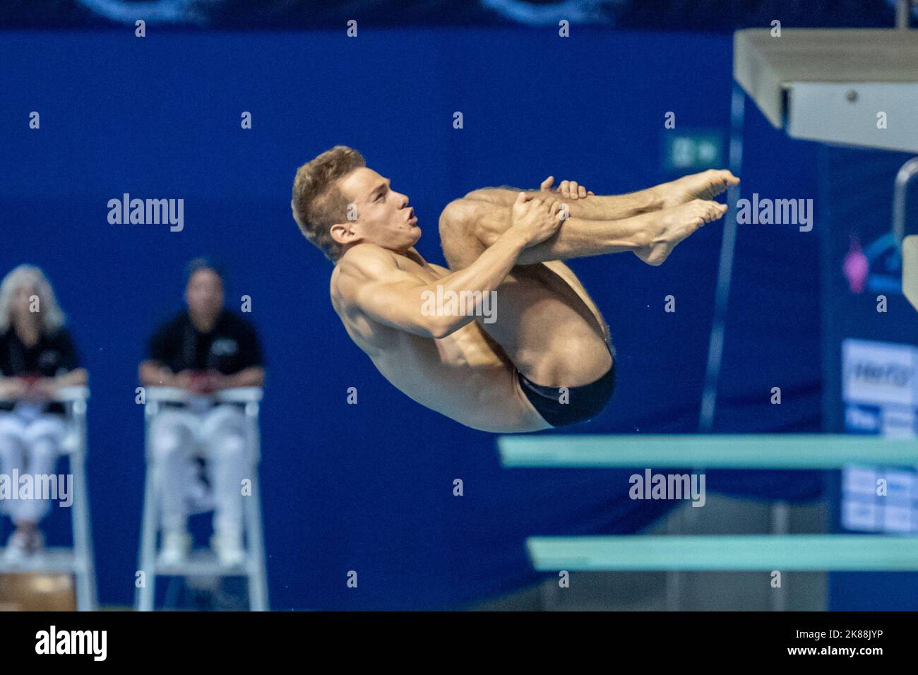 Berlin, Germany. 21st Oct, 2022. Water diving: World Cup, Decisions ...