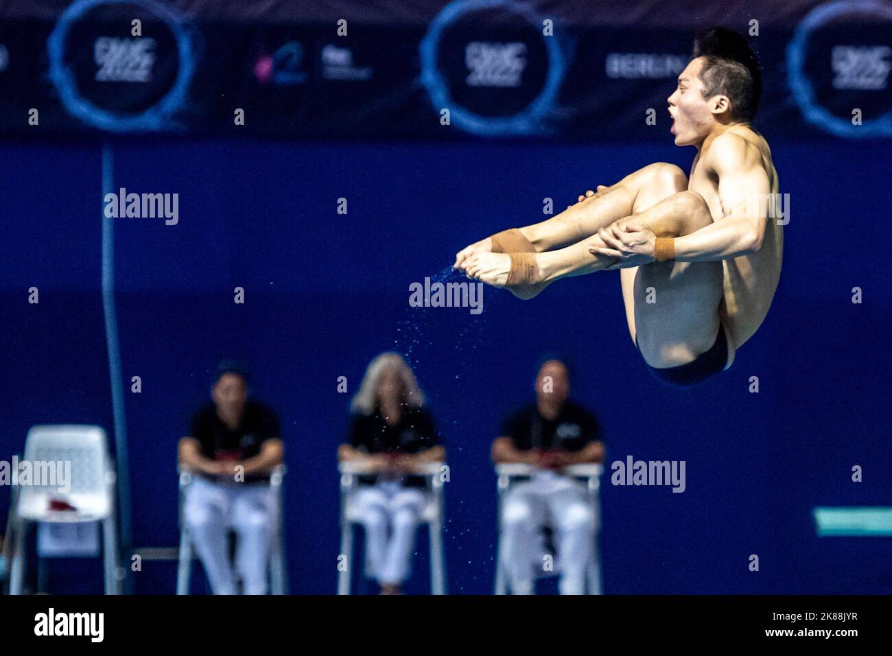Berlin, Germany. 21st Oct, 2022. Water diving: World Cup, Decisions ...