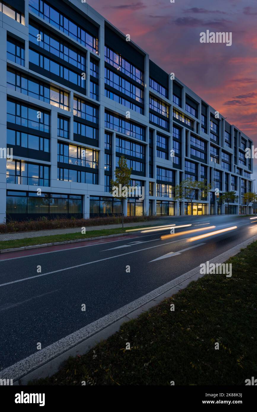Modern architecture in Prague, Czech Republic Stock Photo - Alamy