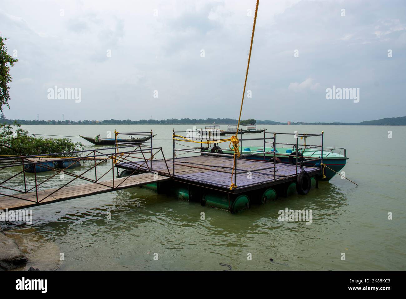 A jetty is a structure that projects from land out into water Stock ...