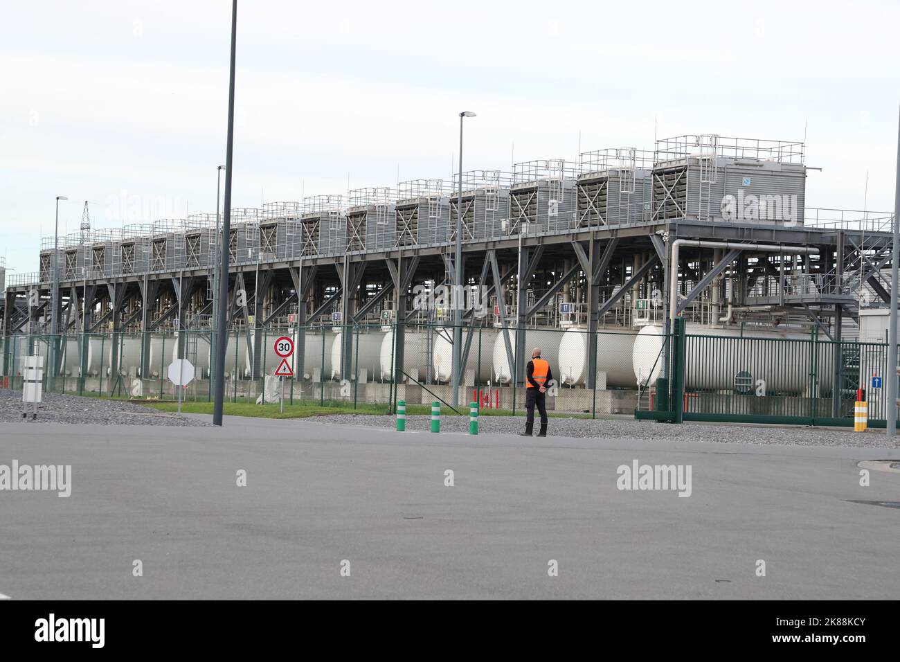Illustration picture shows a visit to the Google company in Ghlin on ...