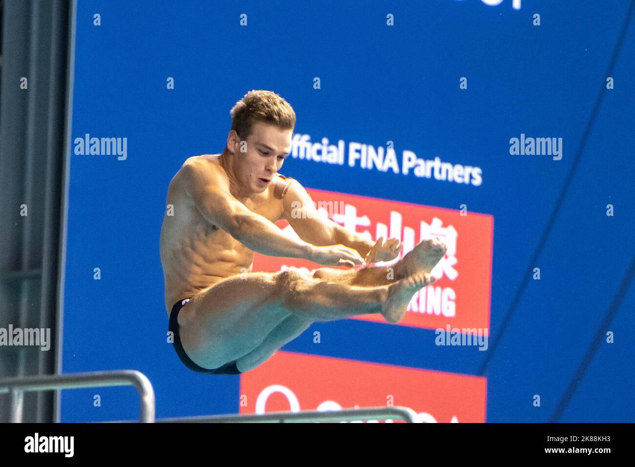 Berlin, Germany. 21st Oct, 2022. Water diving: World Cup, Decisions ...
