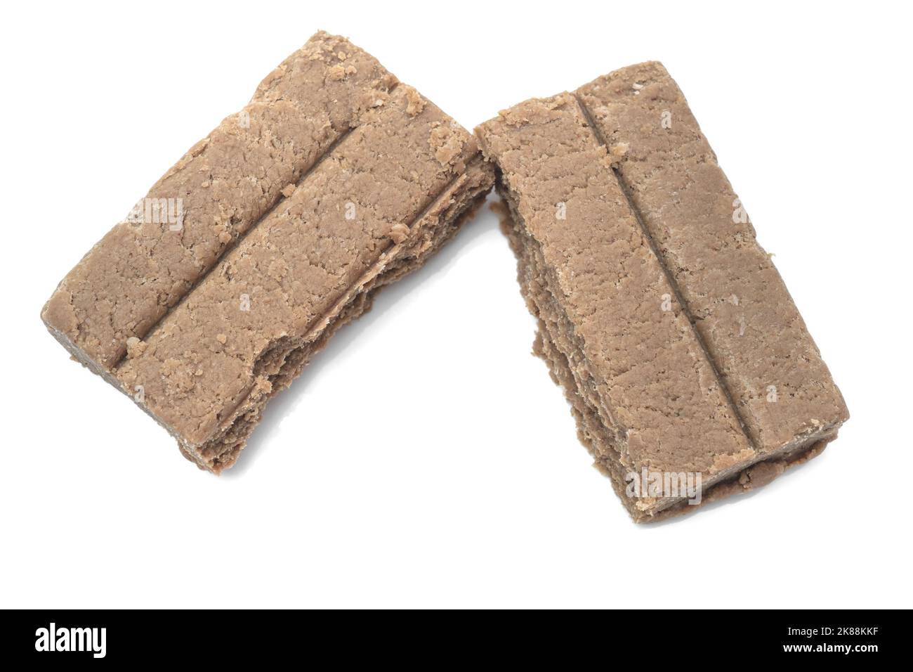 Sunflower halva isolated on white background Stock Photo - Alamy