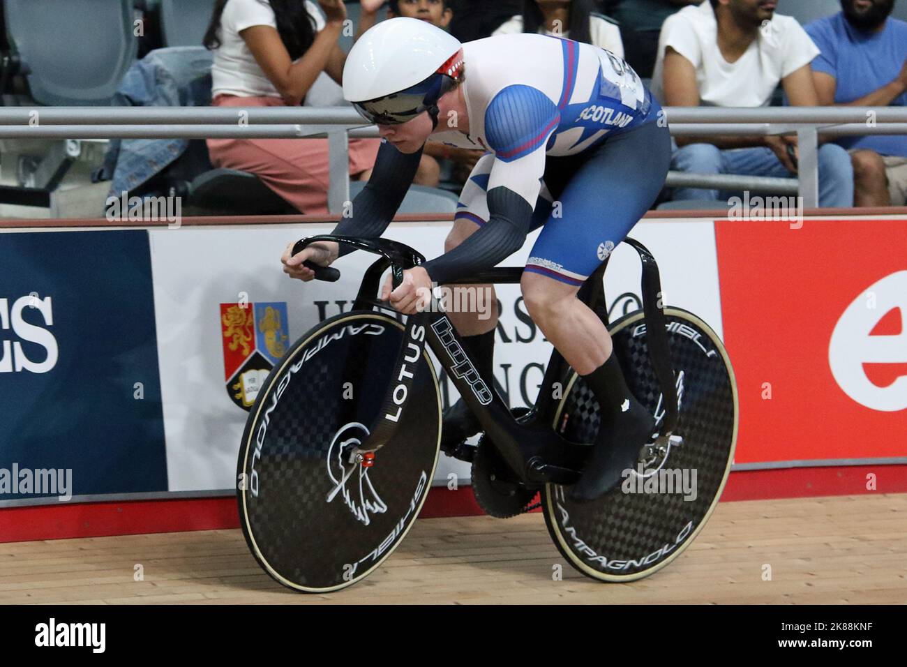 Jack CARLIN of Scotland in the Men's sprint cycling at the 2022 ...
