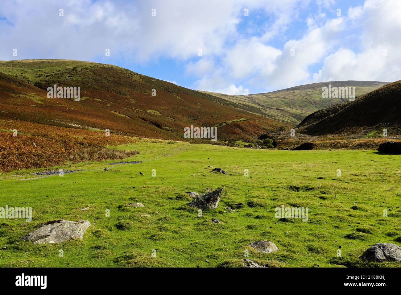 snowdonia aber valley wales Stock Photo - Alamy