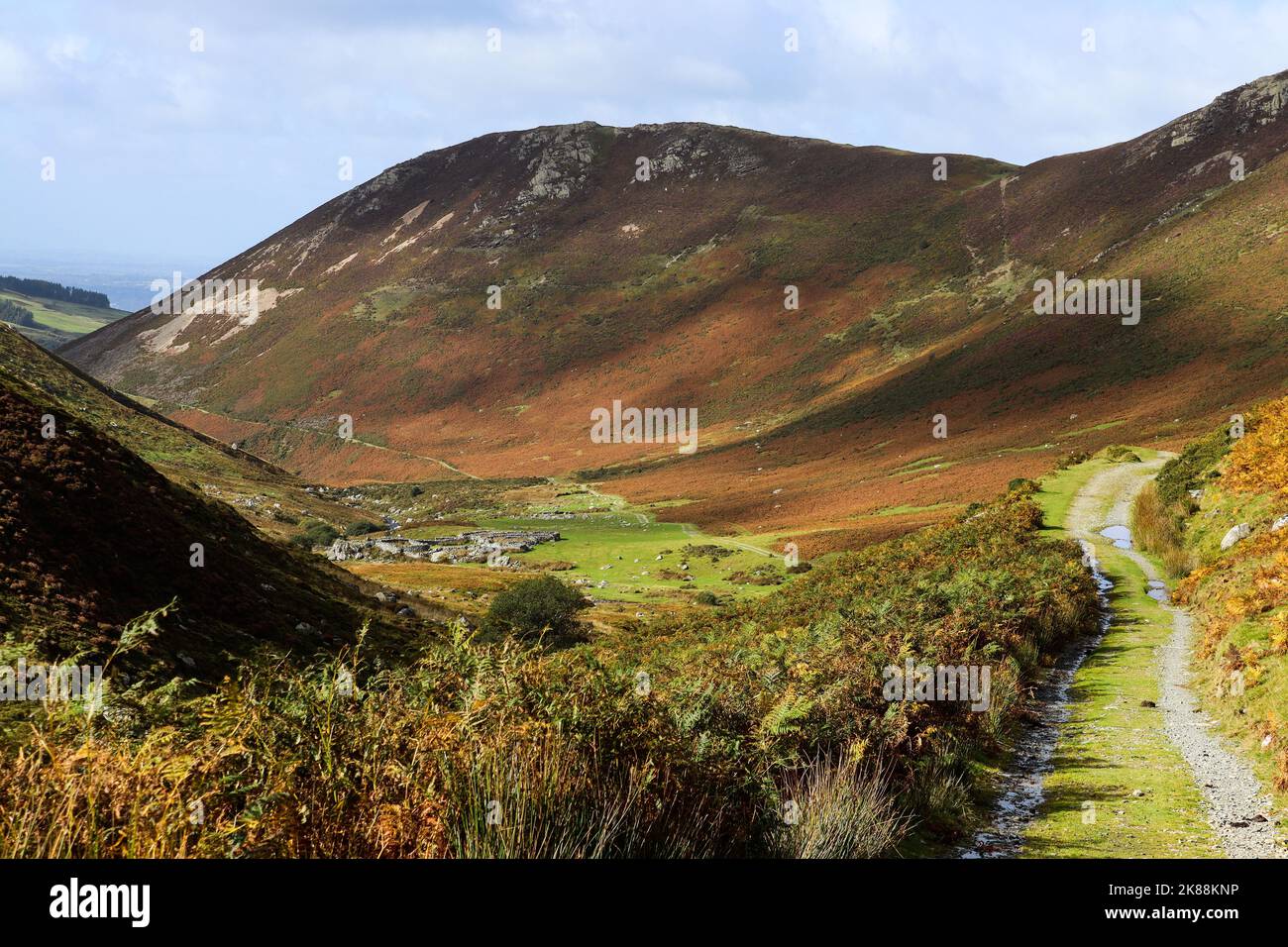 snowdonia aber valley wales Stock Photo - Alamy