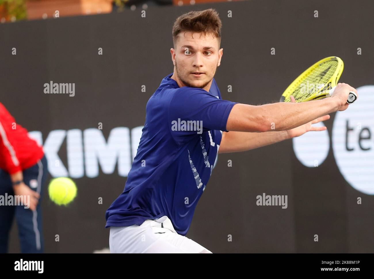 Tennis Club Napoli, Napoli, Italy, October 21, 2022, Miomir Kecmanovic ...