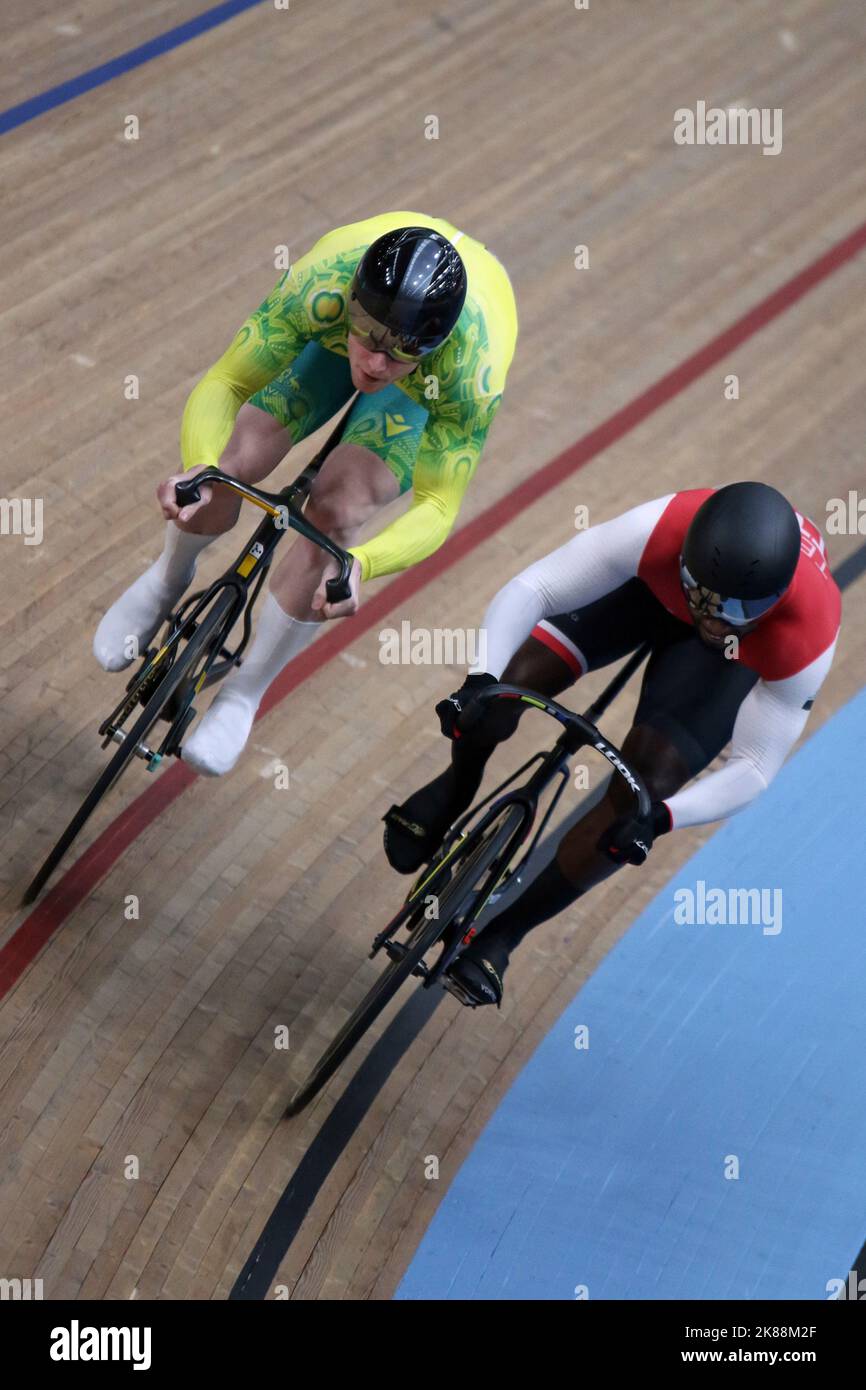 Thomas CORNISH of Australia v Kwesi BROWNE of Trinidad & Tobago in the ...