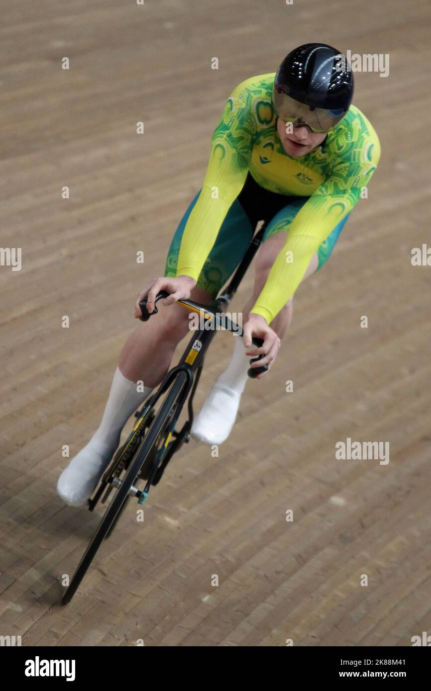 Thomas CORNISH of Australia in the Men's sprint cycling at the 2022 ...