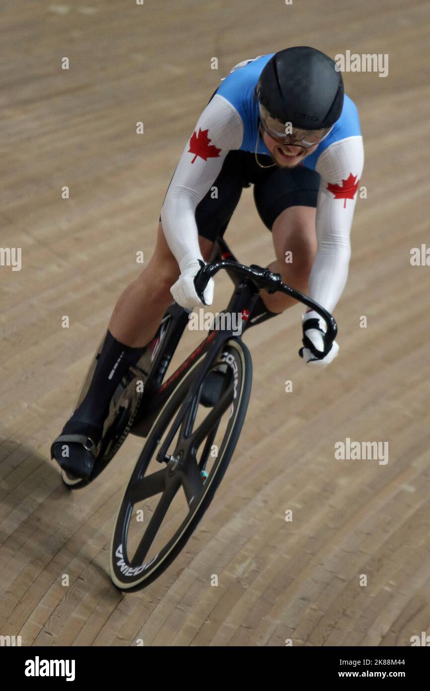 Tyler RORKE of Canada in the Men's sprint cycling at the 2022 ...