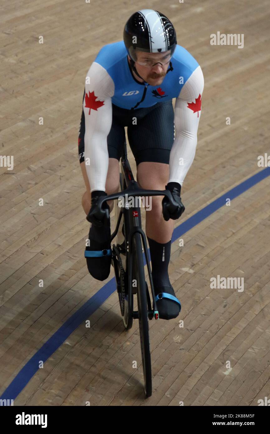 Ryan DODYK of Canada in the Men's sprint cycling at the 2022 ...