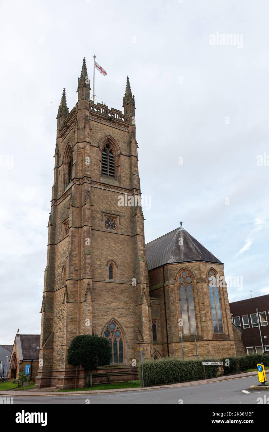Eccles a northern town in Greater Manchester Stock Photo - Alamy