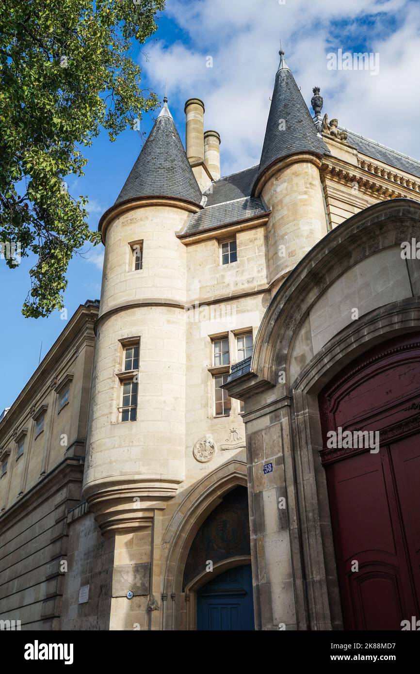 The National Archives Museum in Paris - The Hôtel de Soubise Stock ...