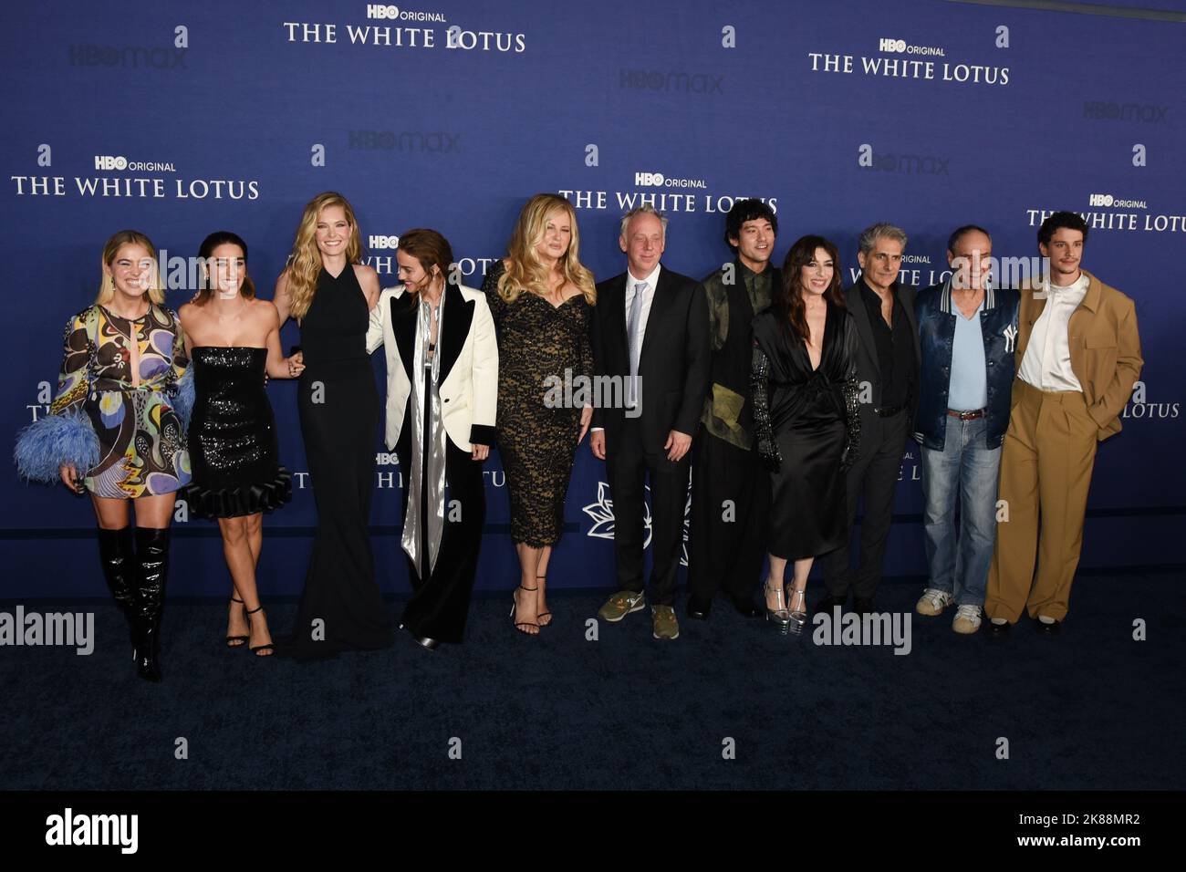 20 October 2022 - Los Angeles, California - (L-R) Mark Kamine, Haley Lu ...