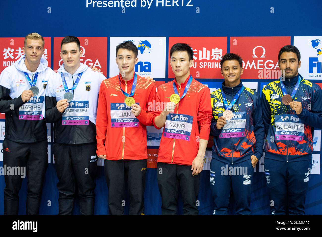 Berlin, Germany. 21st Oct, 2022. Water diving: World Cup, award ...