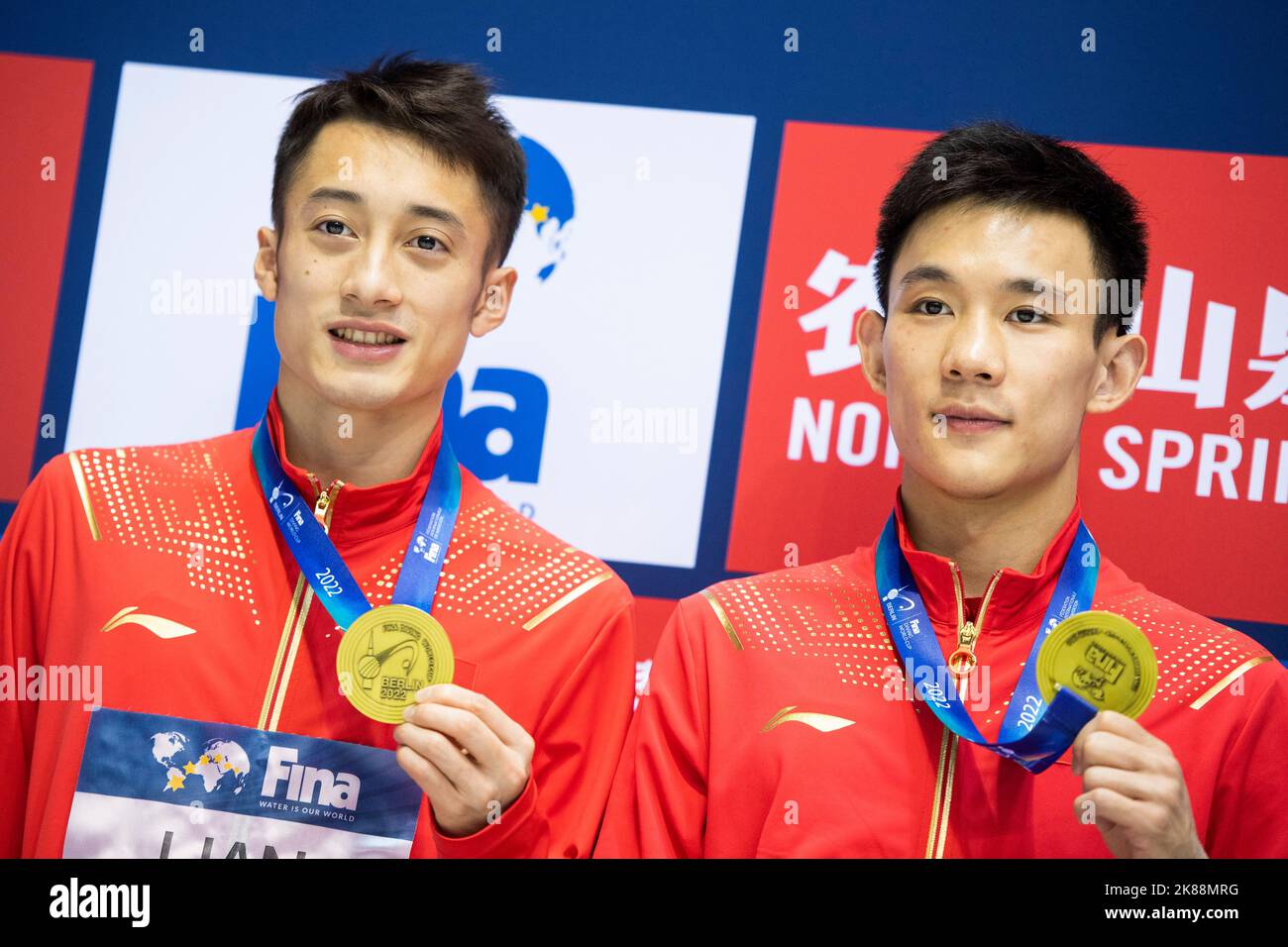 Berlin, Germany. 21st Oct, 2022. Water diving: World Cup, award ...