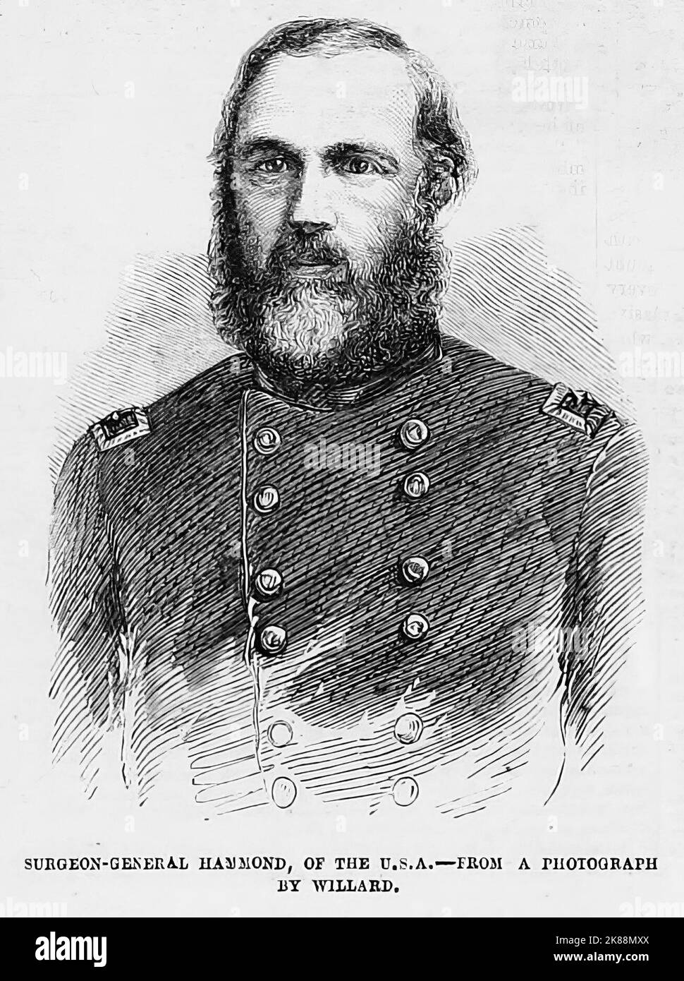 Portrait of Surgeon General William Alexander Hammond, of the USA. 1862 ...