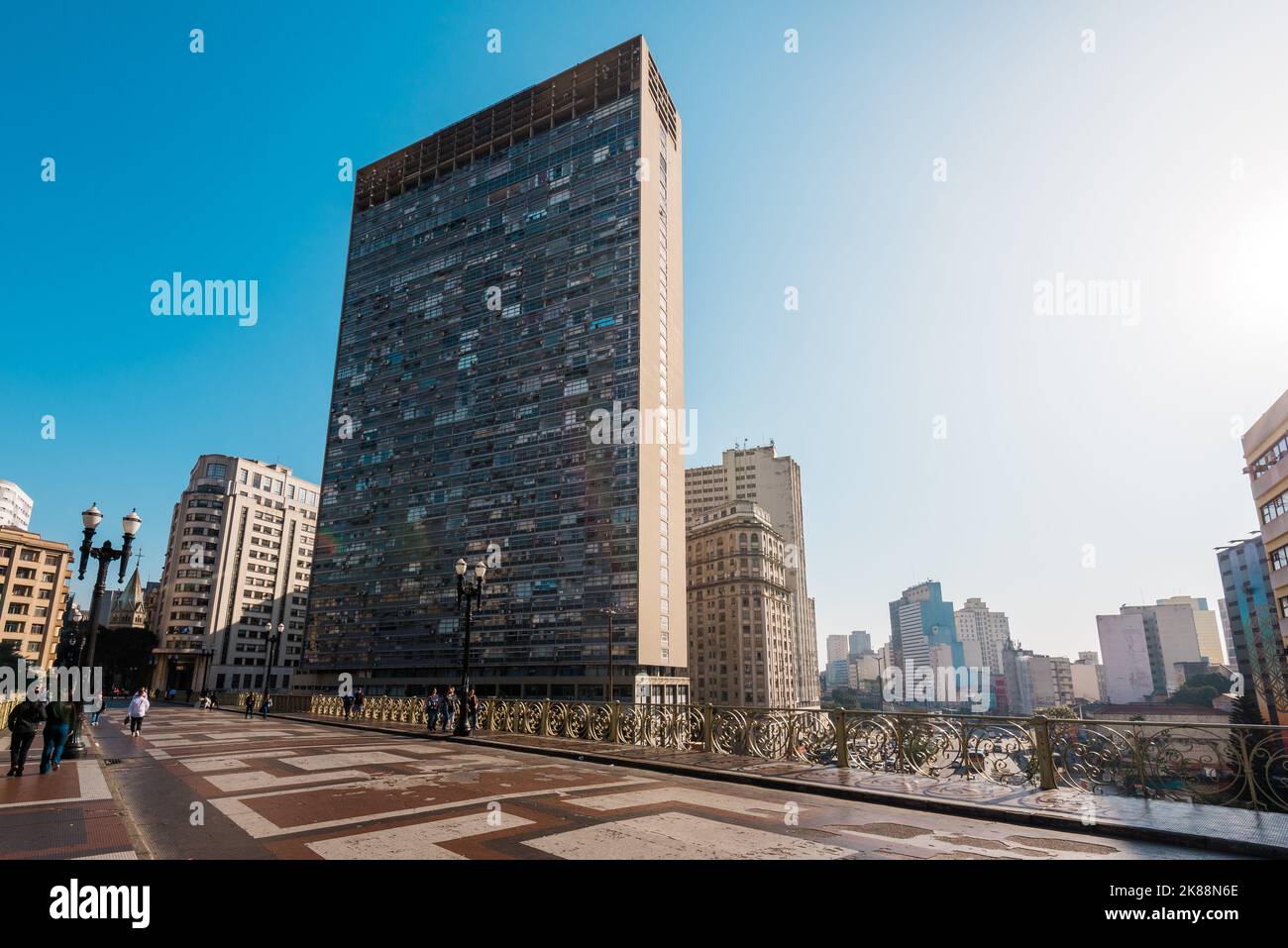 Mirante do Vale is the tallest building in the city with glass box ...