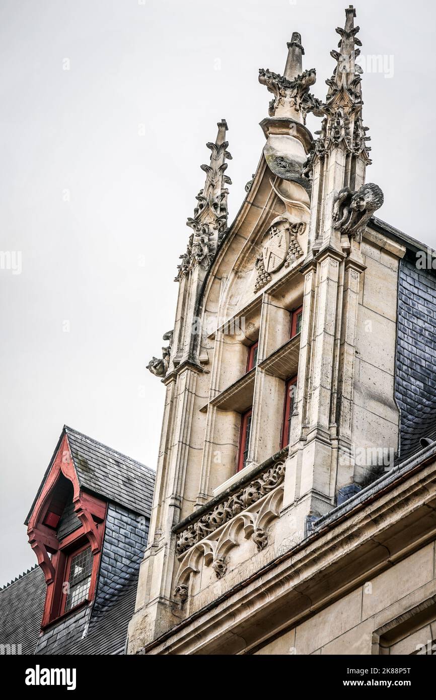 Hotel de Sens is one of the city’s two remaining Gothic residences ...