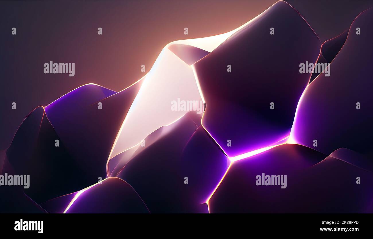 Abstract red and white waves background. Subtle gradients, flow liquid ...