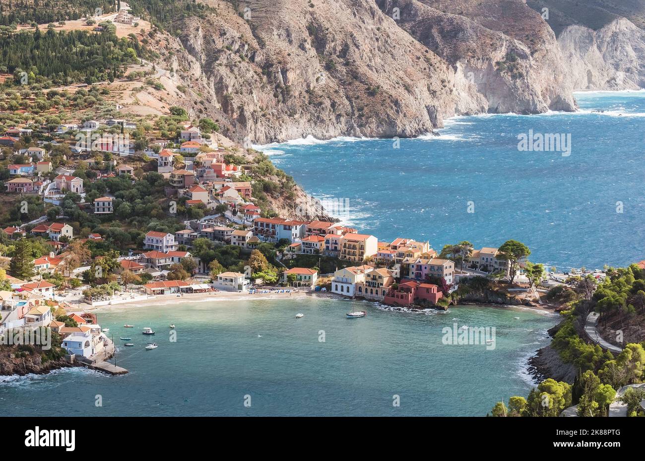 Aerial drone view scenic asos hi-res stock photography and images - Alamy