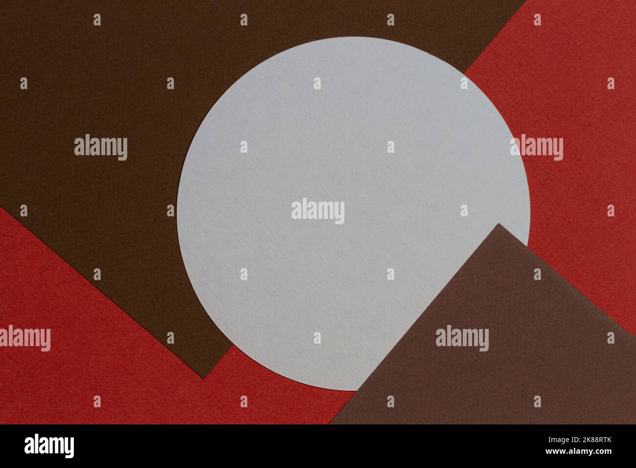 Color papers geometry shape brown color tones composition background ...