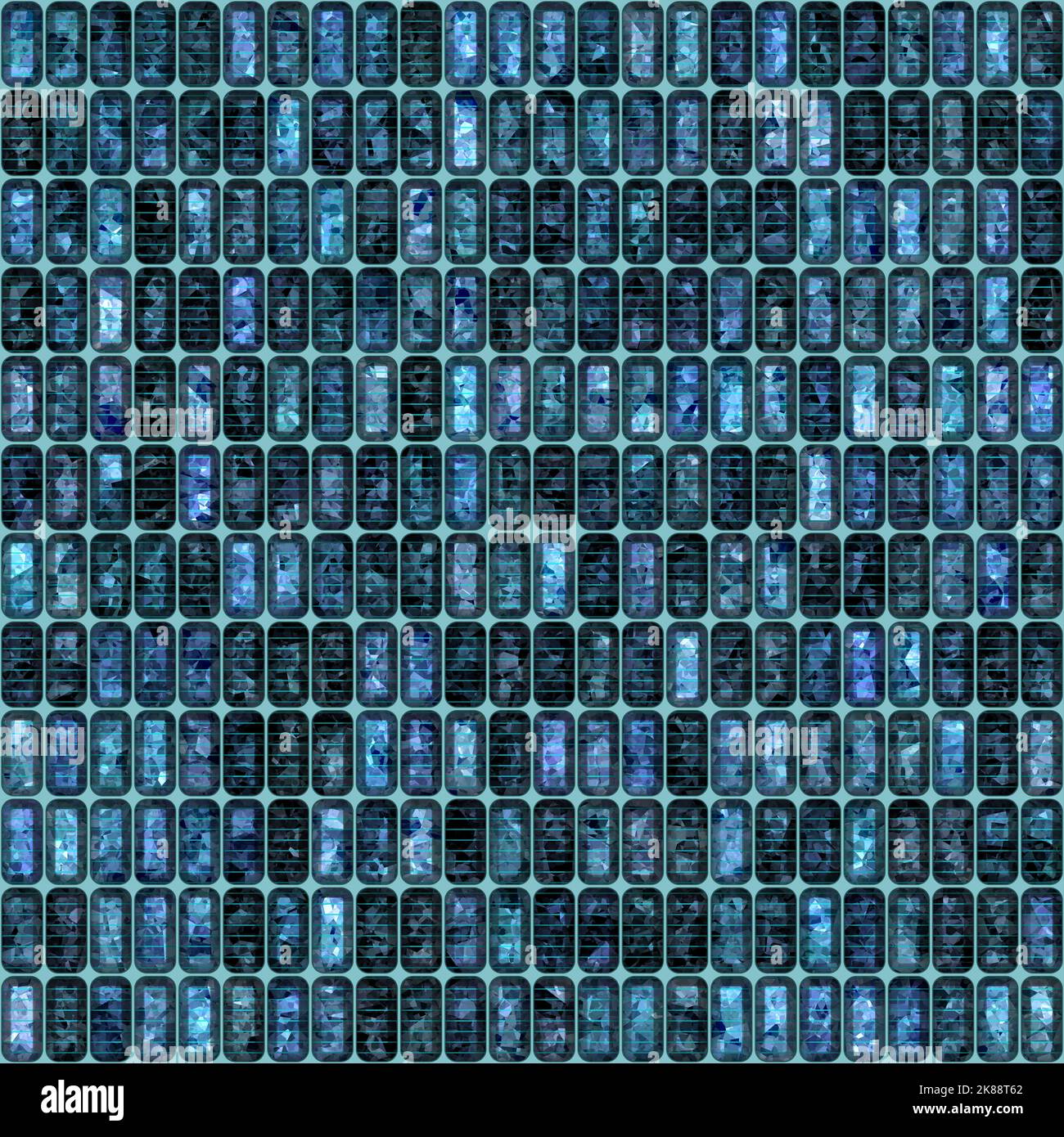 Blue solar cells seamless texture Stock Photo - Alamy