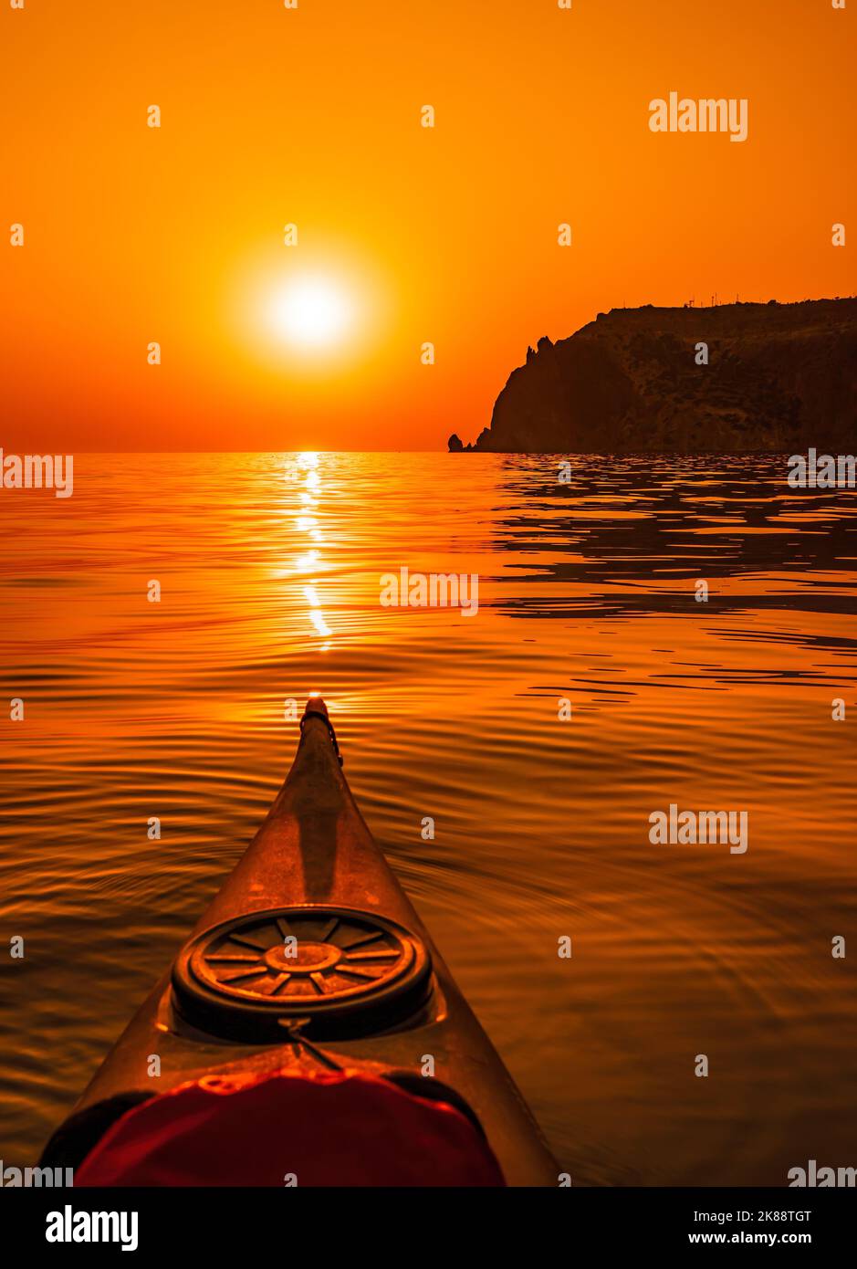 Beautiful sunset shot from inside hi-res stock photography and images ...